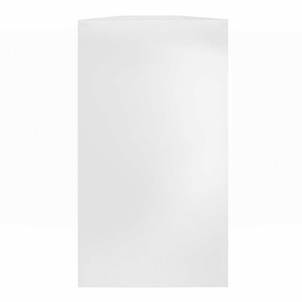 70" White Display Case | Full Vision Display Cases