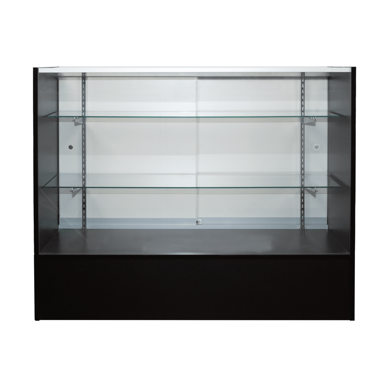 70" Black Countertop Sports Card Display Case | Full Vision