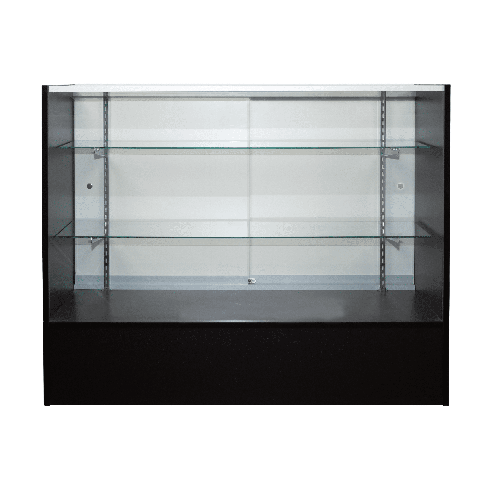 70" Black Countertop Sports Card Display Case | Full Vision