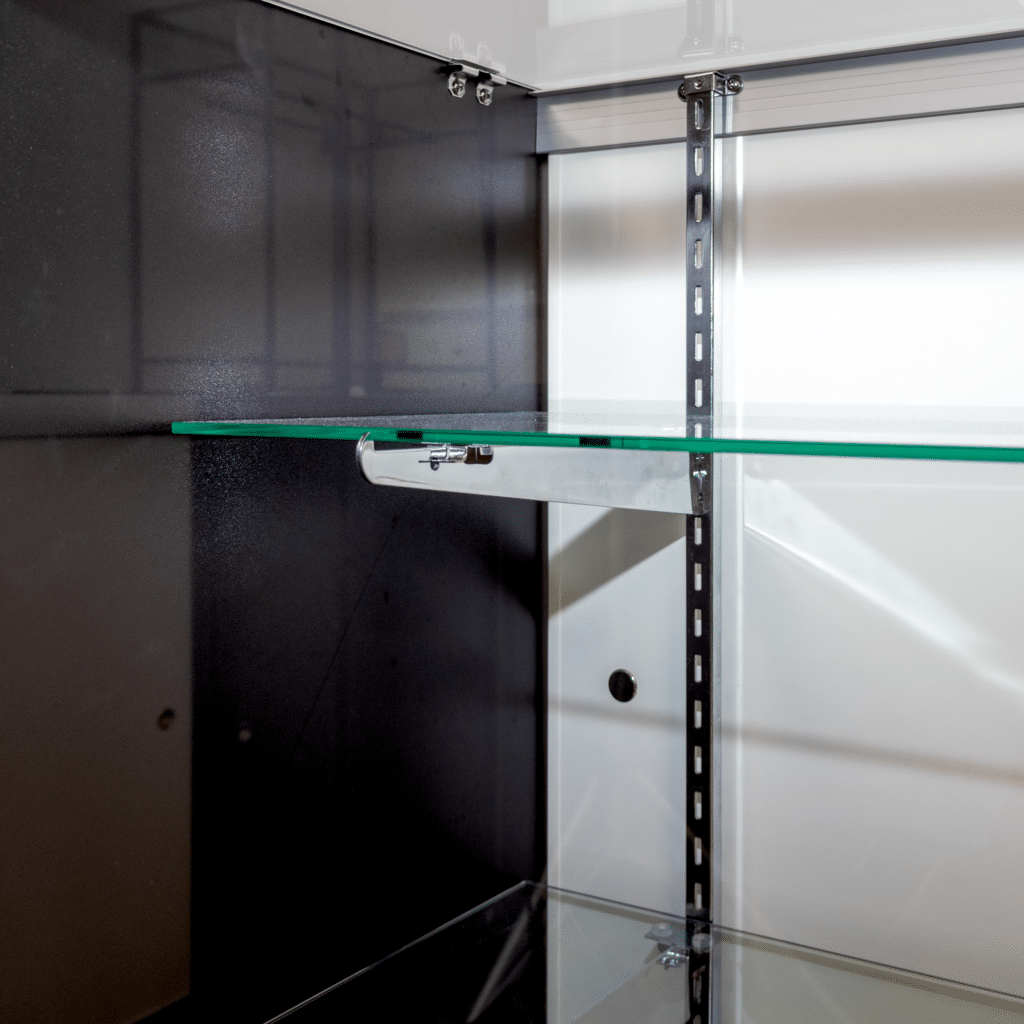 Black Display Case | 48" Full Vision with LED