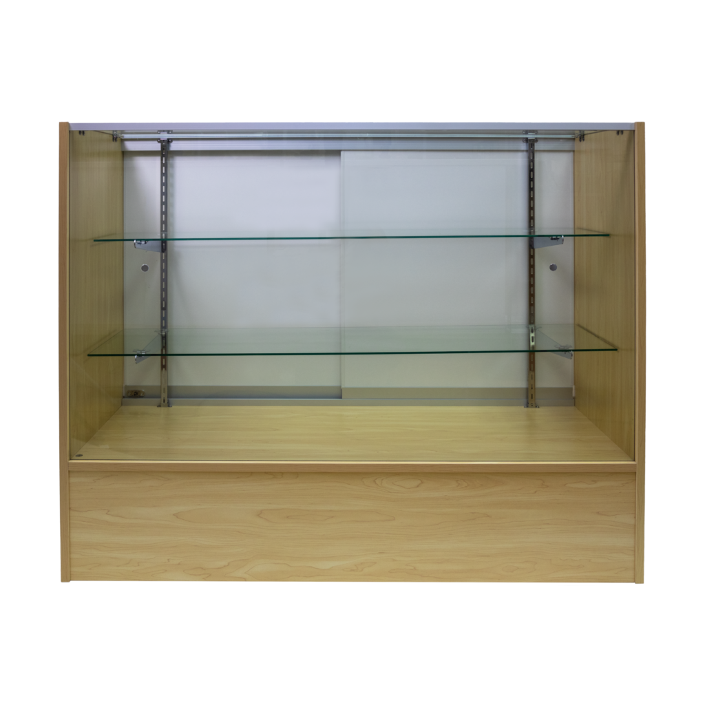 48" Maple Display Case | Full Vision