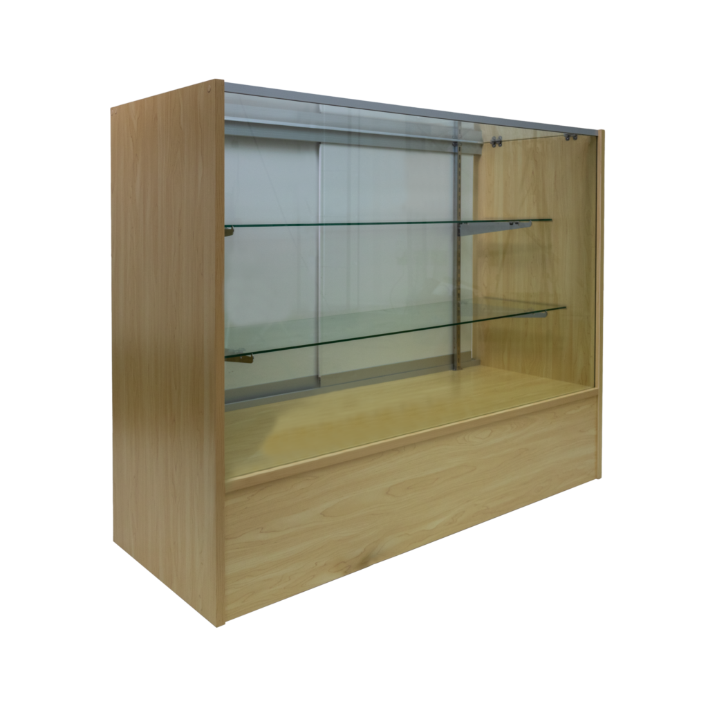 Maple Display Case 48" | Glass Display Cases