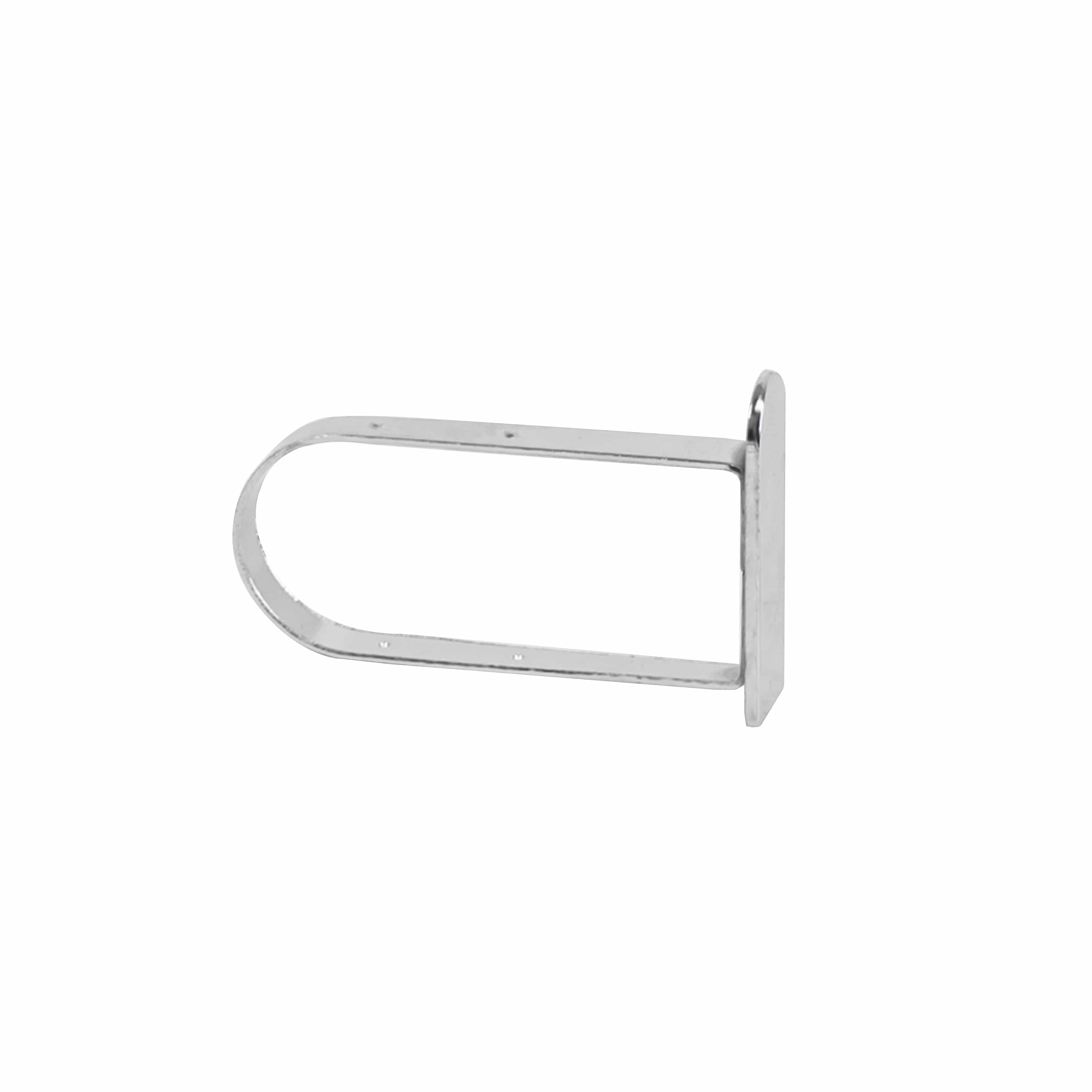 Satin Chrome End Cap for Rectangular Tube