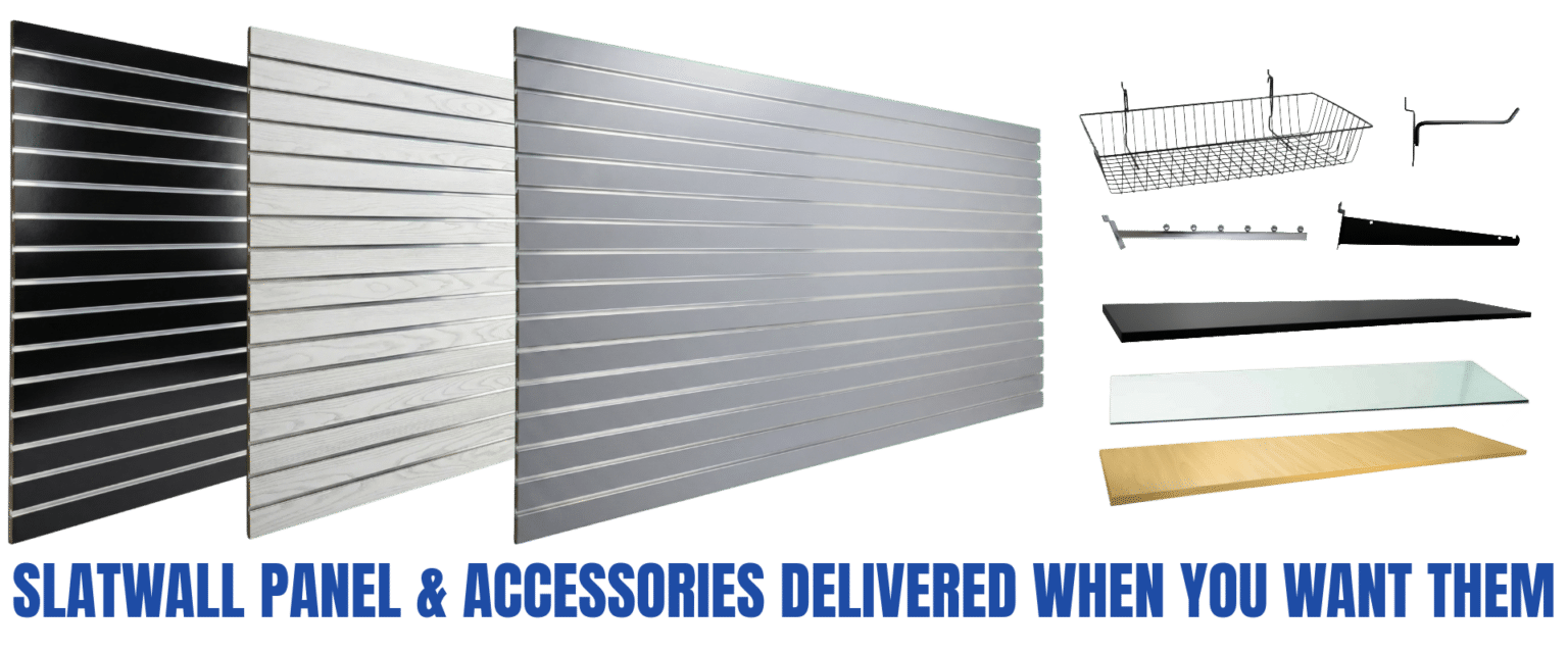 Slatwall Panels 4x8 | Damage Free Shipping Guaranteed