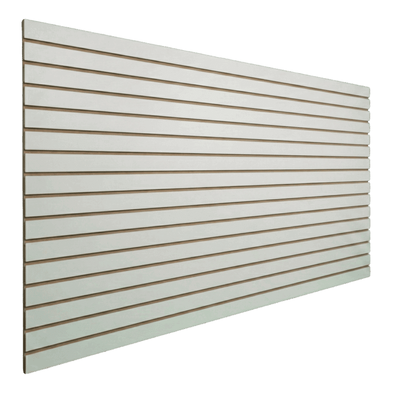 Matte White Wholesale Slatwall Panels | Free Shipping