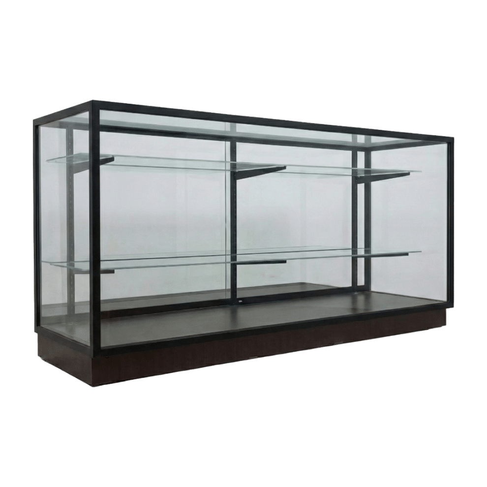 70" Black Extra Vision Wholesale Display Cases