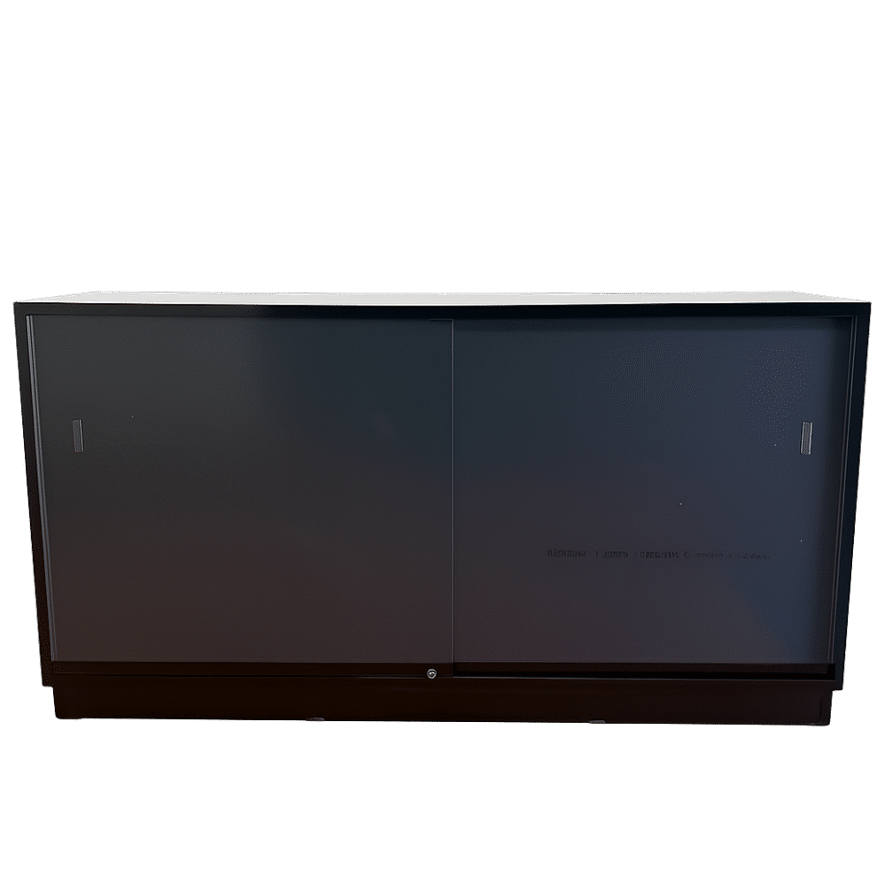 70" Black Extra Vision Display Case | Glass Display Cases