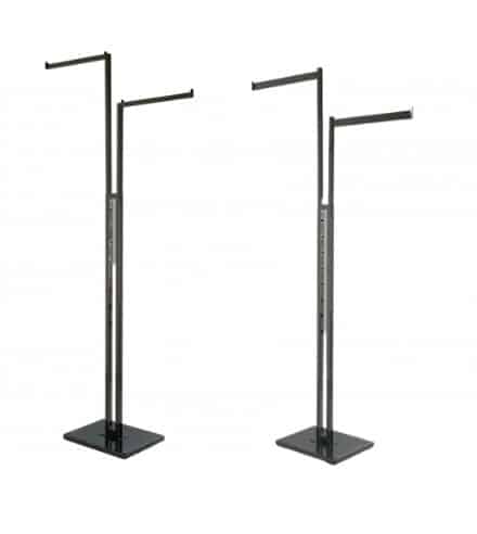 2 Way Clothing Rack | Boutique Clothing Racks | Multiple Colors