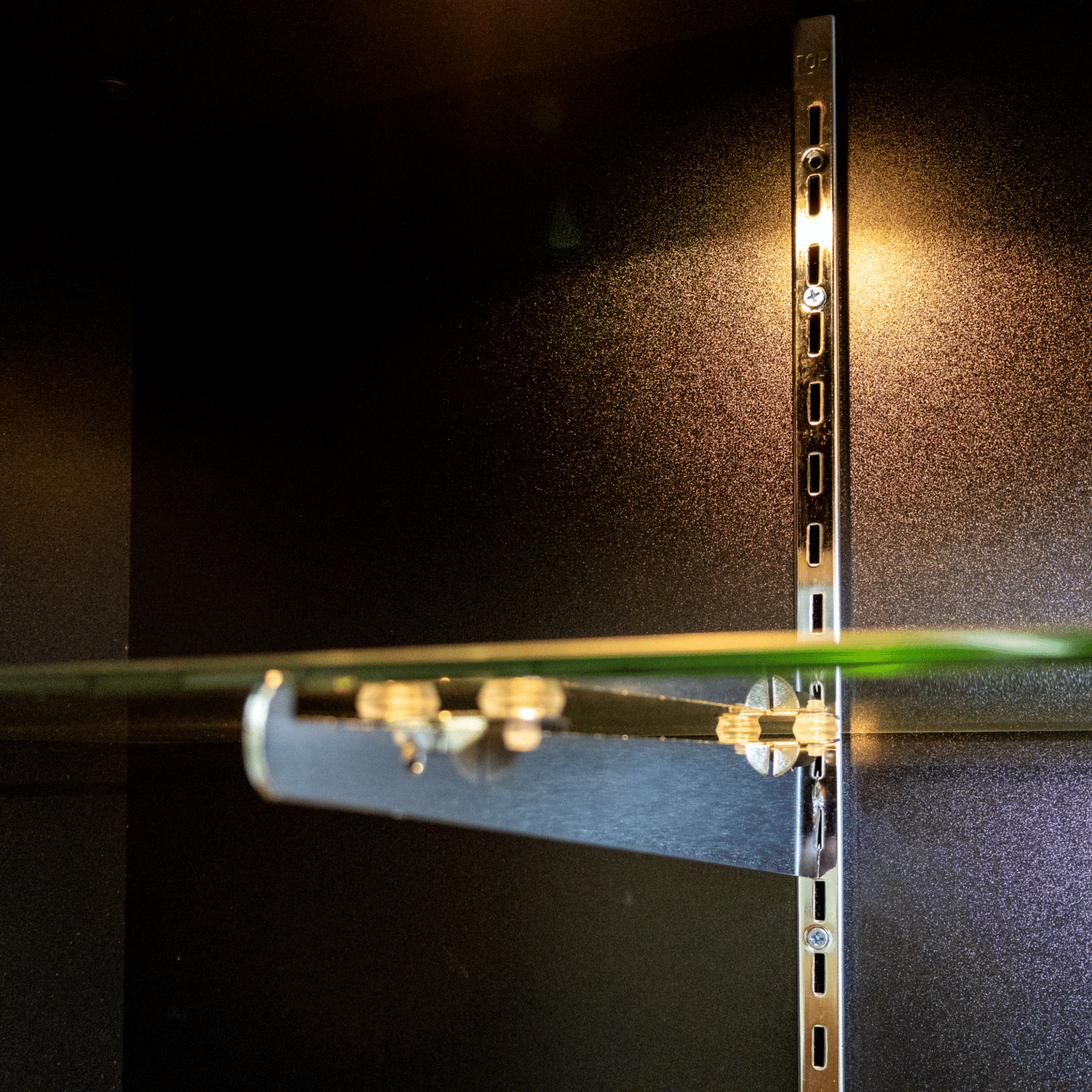 78" Black Sports Memorabilia Display Case | Full Vision