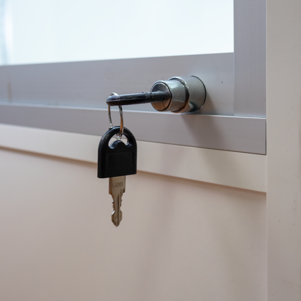 78" White Wall Display Case | White Wall Showcase