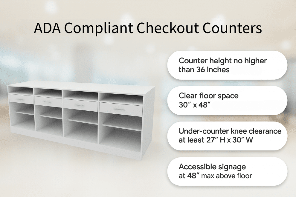 Custom Checkout Counters | Retail Fixtures