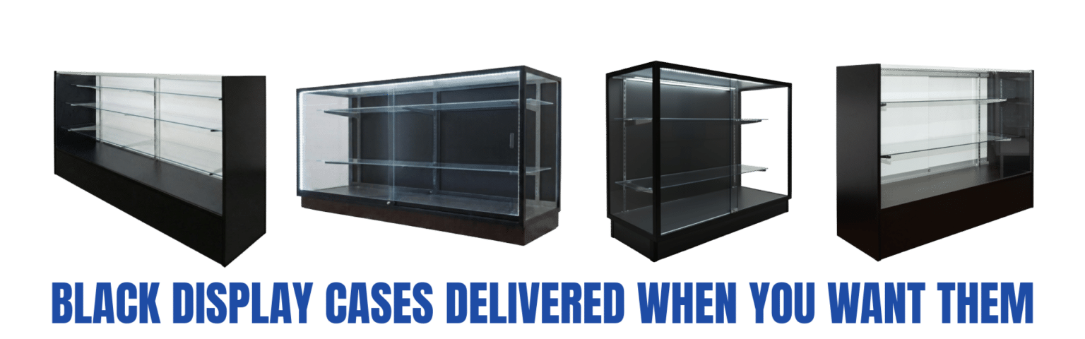Black Display Cases | Made For Retail