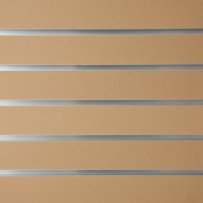 Raw MDF Paintable Slatwall Panel | Fast Shipping Available