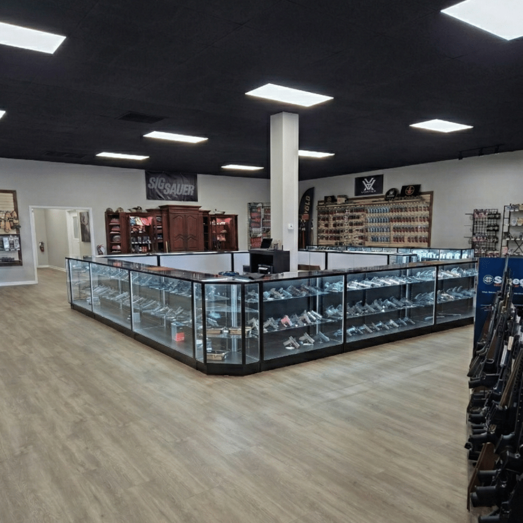48" Extra Vision Black Display Case | LED Lights Included