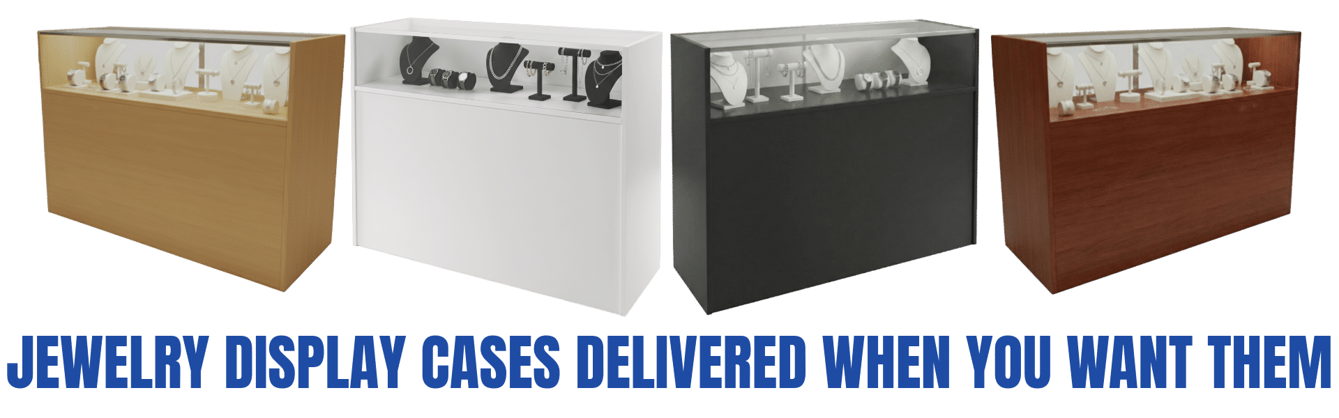 Jewelry Display Cases | Lock Included